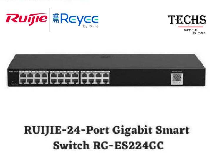 Reyee RG-ES224GC, 24-Port Gigabit Smart Managed Non-POE Switch | Lazada