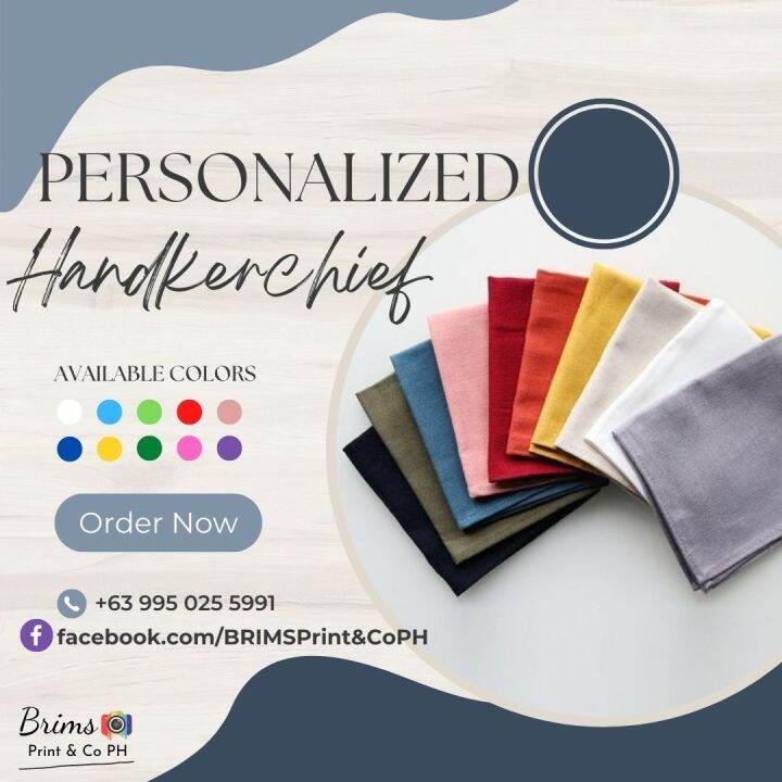 Customized Handkerchief | Lazada PH
