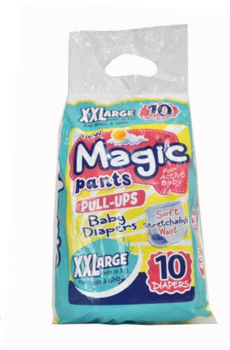 MAGIC PANTS DIAPER 10,30,45PCS (1PACK) | Lazada PH
