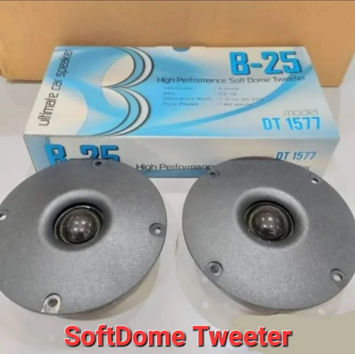 Soft Dome Tweeter B25. Sepasang, Original | Lazada Indonesia