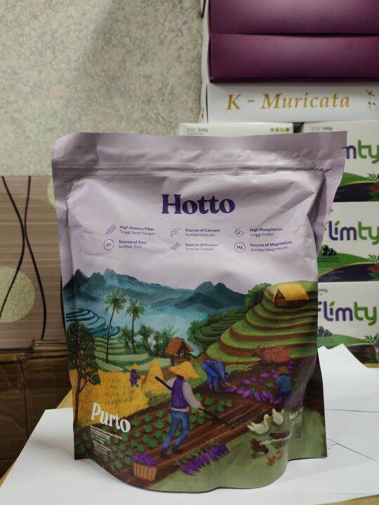 HOTTO PURTO multigrain pouch 16 sachet | Lazada Indonesia