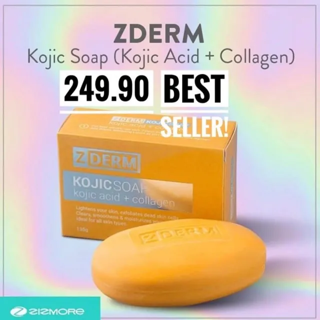 Zizmore ZDERM Kojic Acid Soap | Lazada PH