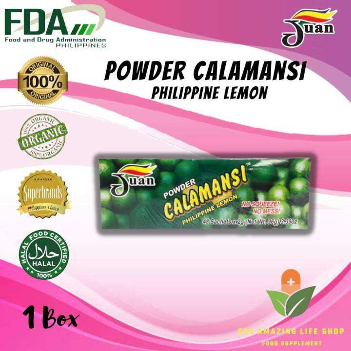 1 BOX CALAMANSI POWDER AUTHENTIC SOLD BY ECS AMAZING LIFE SHOP | Lazada PH