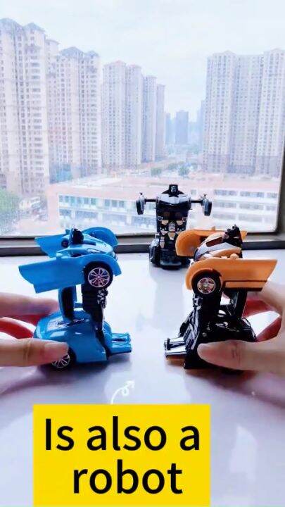 Cars Toys for kids boy Transform Car Rescue Bots Deformation Car One ...