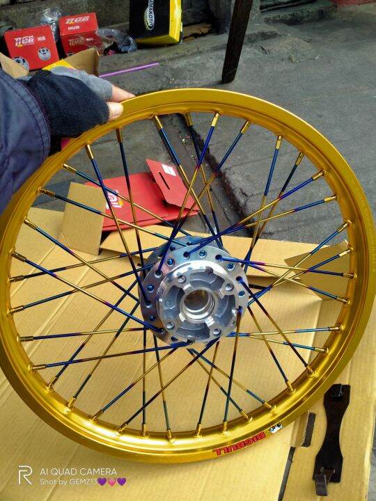 Rim set for Xrm 125 xrm110 wave100 /125 sym bunos RS 125 | Lazada PH