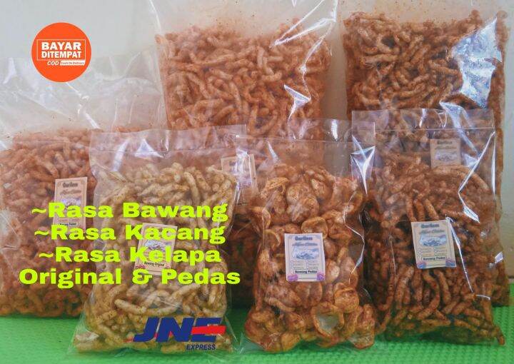 Cemilan Ringan Kerupuk Gurilem khas Cililin nett 110 gram | Lazada ...