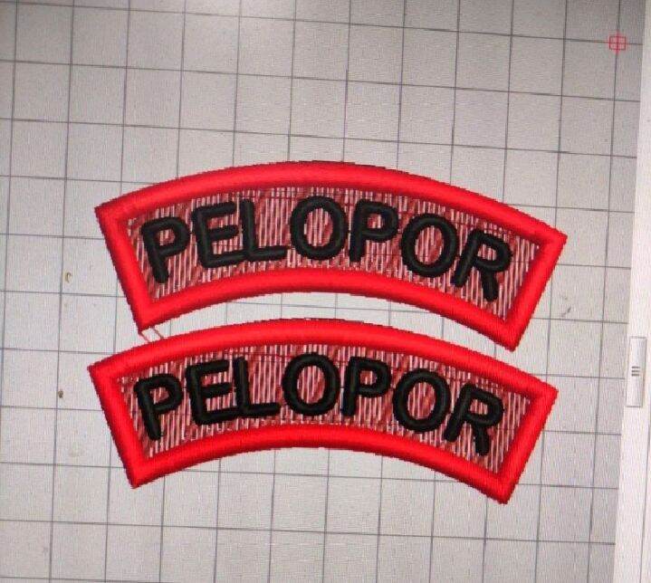 ANZANI BORDIR COLECTIONS#LOGO CORP BRIMOB/PELOPOR/GEGANA TIMBUL DAN ...