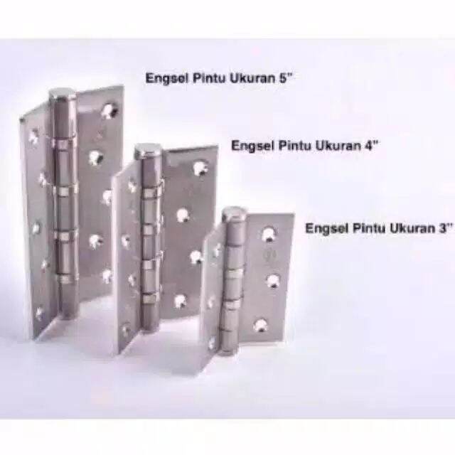 (2 biji 5") engsel pintu engsel jendela pengait pintu | Lazada Indonesia