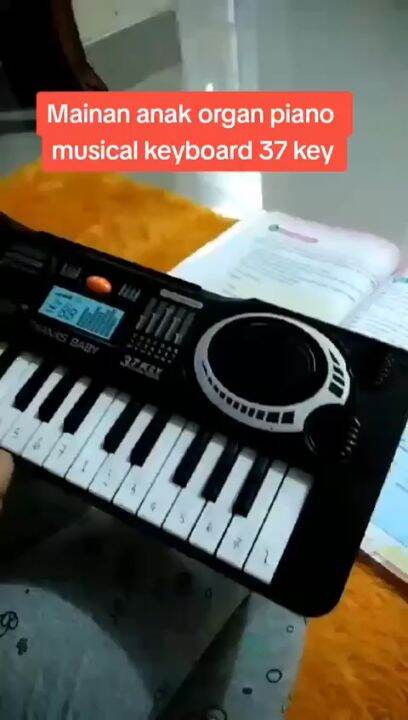 Piano Musik Anak Organ Elektrik Listrik Elektronik Keyboard 37 Keys ...