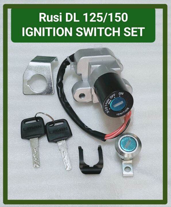 Rusi DL 125/150 IGNITION SWITCH KEY SET | Lazada PH
