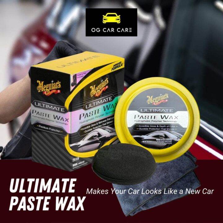 meguiars ultimate paste wax pure synthetic polymer - OG CAR CARE ...