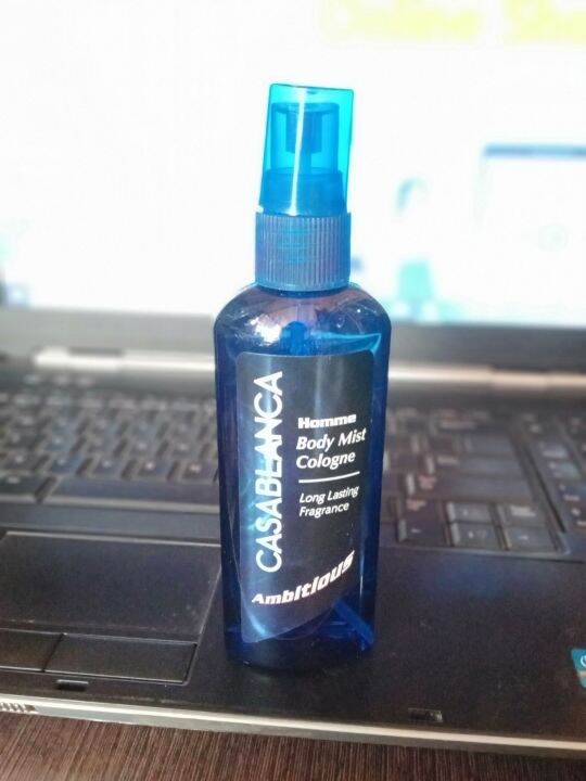 CASABLANCA Femme Body Mist Cologne Ambitious100ml Biru Tua | Lazada ...