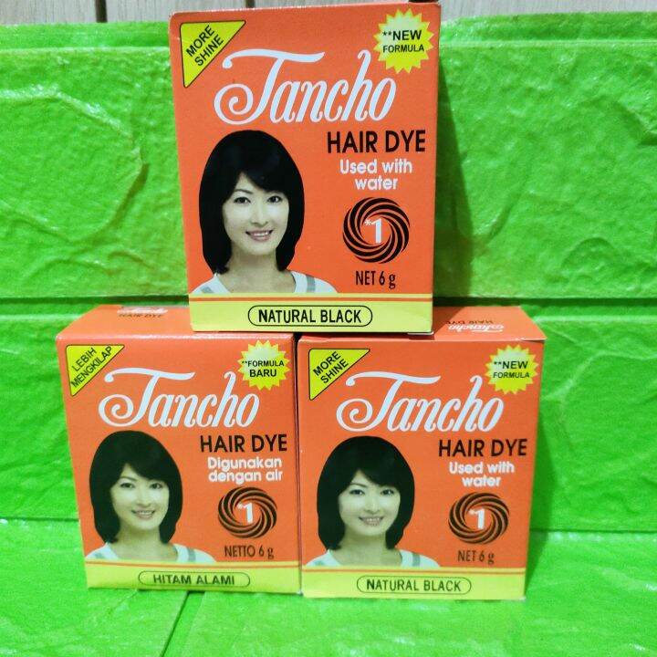 tancho semir bubuk 6gr hitam | Lazada Indonesia