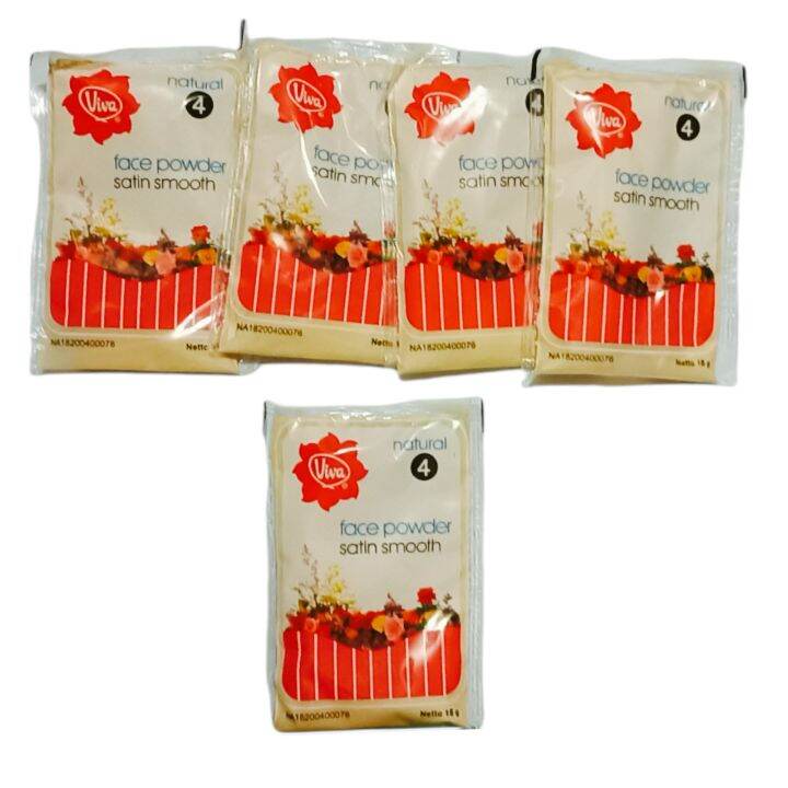 Viva Face Powder Satin Smooth Bedak Zak Viva Reffil Face Powder ...