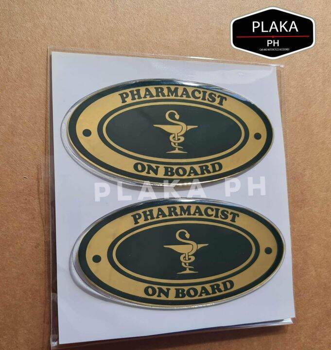 Pharmacist on board badge | Lazada PH