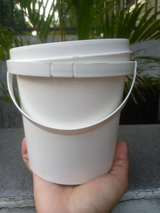Pail 1kg/Ember kurma/Toples Coklat/Wadah Es Krim 1L | Lazada Indonesia