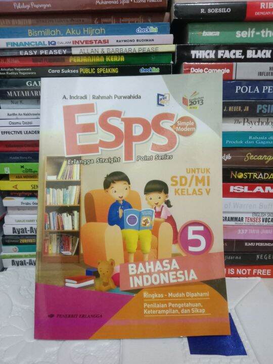 Buku ESPS Bahasa indonesia untuk SD/MI kelas 5 (V) | Lazada Indonesia