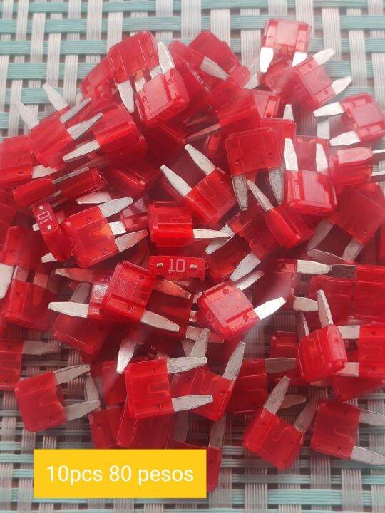 10 AMPS MINI FUSE JAPAN PACIFIC 10pcs 80pesos | Lazada PH
