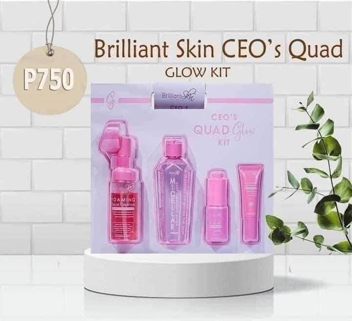Brilliant skin CEO's Quad Glow Keep it | Lazada PH