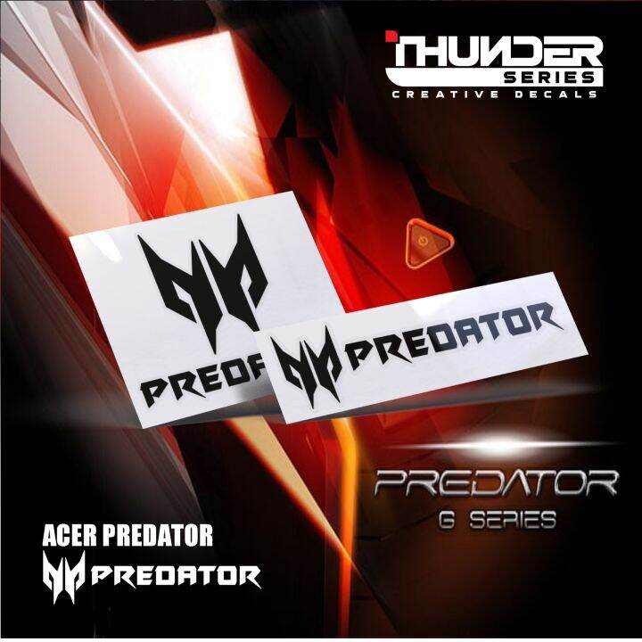 Stiker Acer Predator || Cutting Sticker Acer Predator PC || Anti Air ...