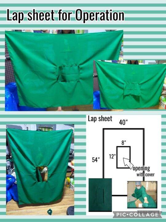 Lap sheet for Operation||School Demo||Autoclavable | Lazada PH