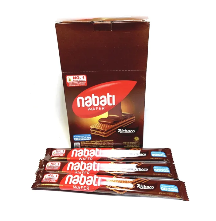 Nabati Wafer Richoco Rasa Cokelat ( 20 pcs x 6g ) | Lazada Indonesia