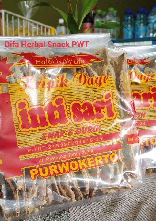 Kripik Dage Inti Sari Khas Purwokerto | Lazada Indonesia