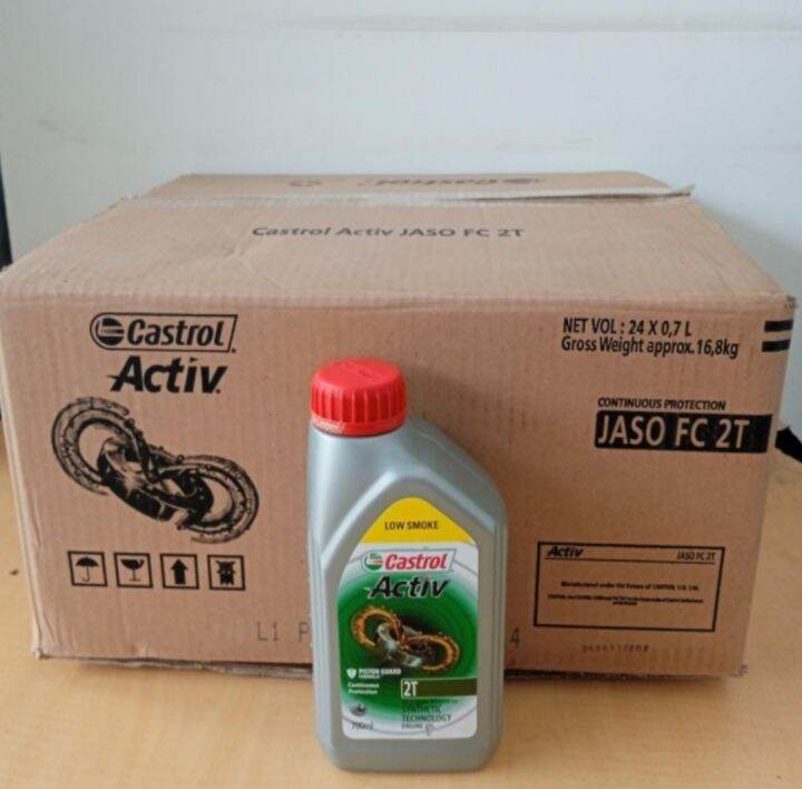 Oli Castrol 2T, isi 24pcs | Lazada Indonesia