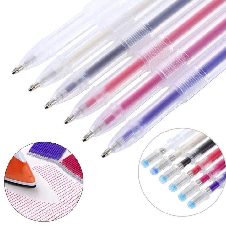 10pcs/set Heat Erasable Pens Magic Marker Temperature Disappearing ...