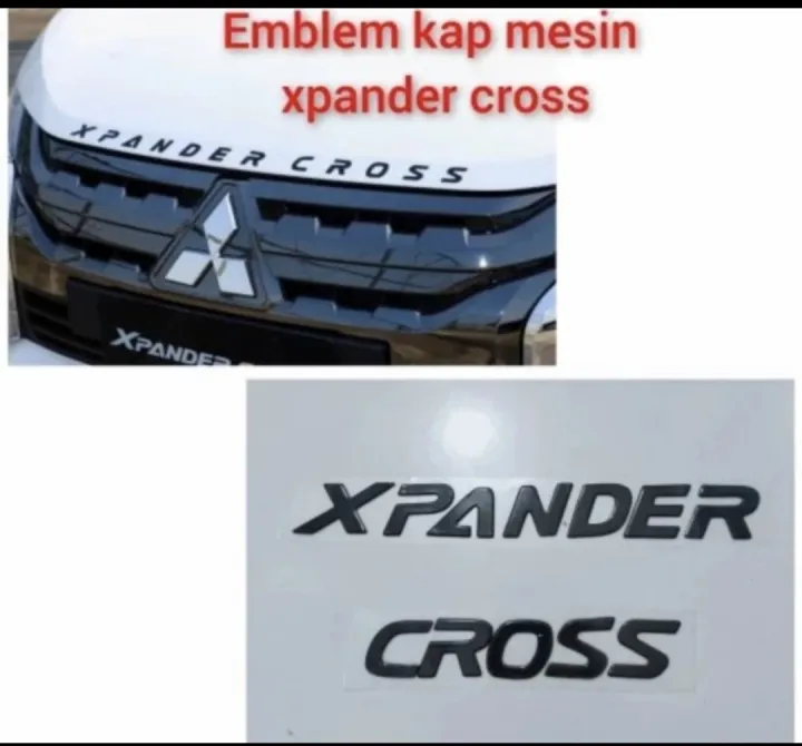 Logo Emblem Kap Mesin Xpander Cross Engine Hood Logo Expander Cross ...