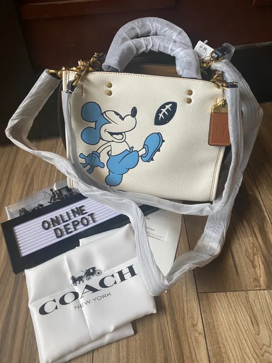 Coach disney x rogue 25 with mickey mouse C6166 | Lazada PH