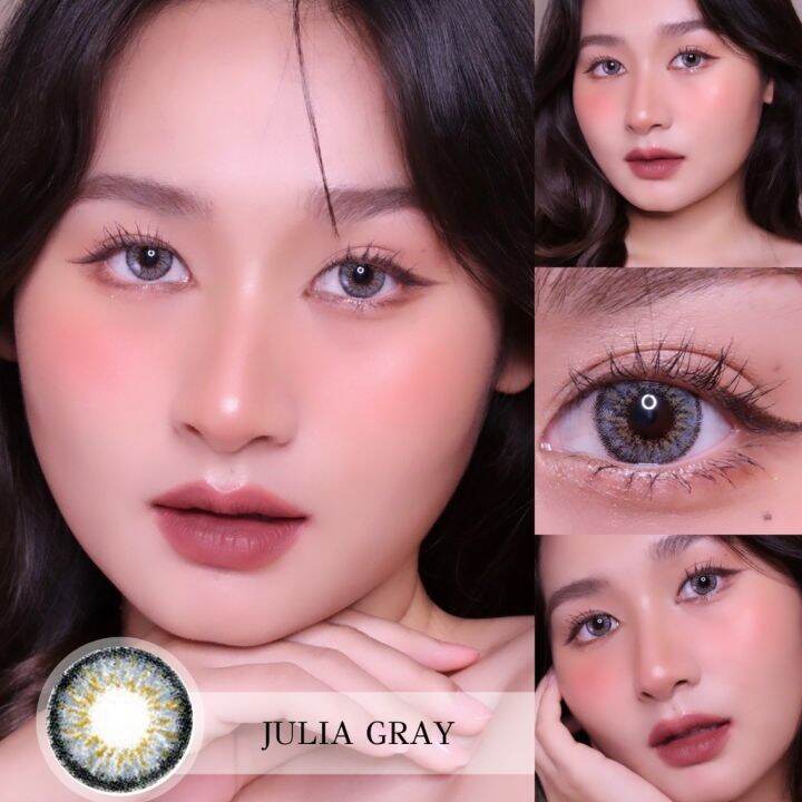 บิ๊กอาย รุ่น Julia gray Dreamcolor1 **สายตาสั้นและแฟชั่น | Lazada.co.th