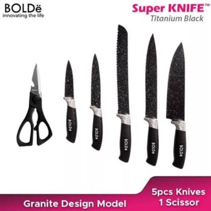 BOLDE super Knife Granito Set 7 Pcs | Lazada Indonesia