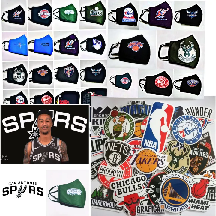 NBA inspired Face Mask with free NBA Stickers | Lazada PH