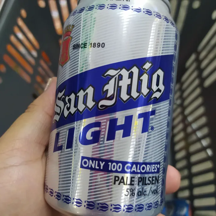 San Mig Light Pale Pilsen 330ml can | Lazada PH