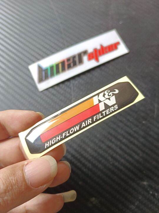 STIKER TIMBUL EMBLEM FILTER K&N | Lazada Indonesia