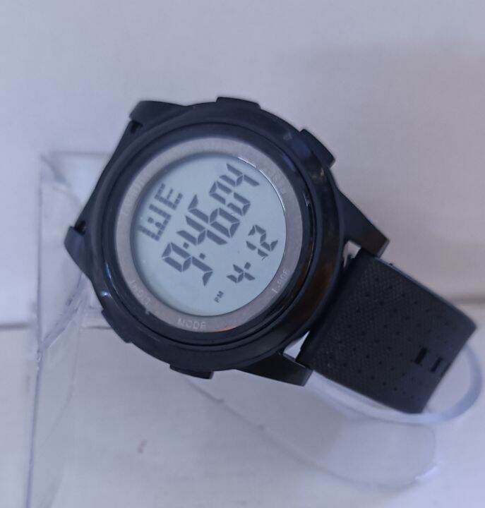 JAM Tangan LASHIDA Digital Wateresis Strap/Tali Rubber Alaram AkTiF ...