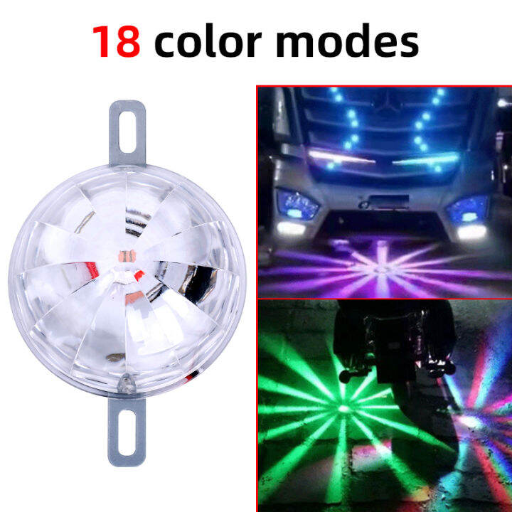 Colorful Laser Warning Light Car Truck Motorcycle Anti-rear Car Chassis ...