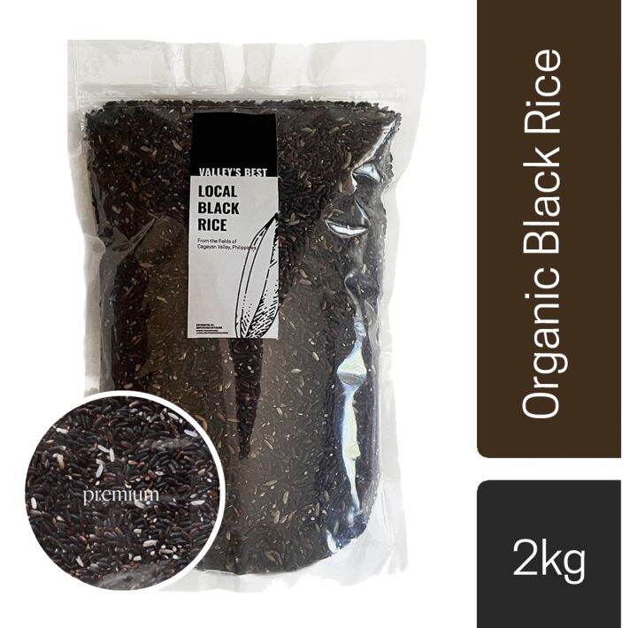 2kg Organic Black Rice (from Isabela) | Maycanrice | Lazada PH