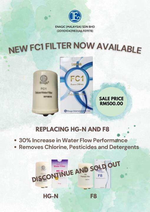 New FC1 Filter k8 & HG-N can use - Enagic | Lazada