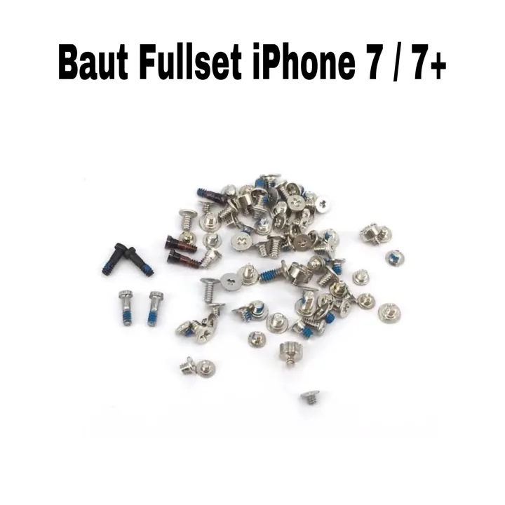 Baut iPhone 7 / 7G / 7+ / 7 Plus Fullset Lengkap | Lazada Indonesia