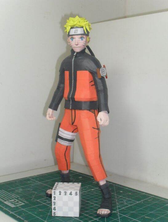 Papercraft miniatur Naruto pola kertas foto 4A | Lazada Indonesia