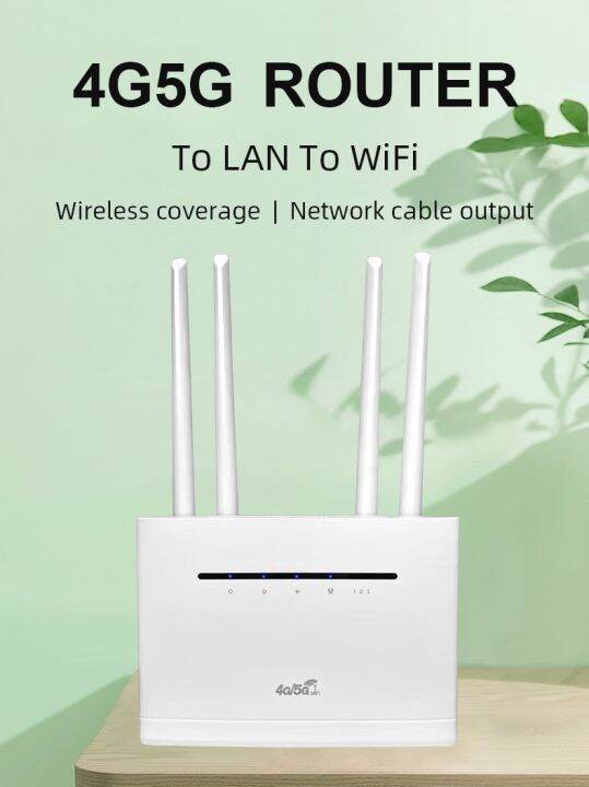 router 4g 5g 300Mbps เราเตอร์ใส่ซิม เราเตอร์ 4G/5G True AIS Dtac อึ่งๆ ...