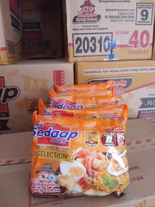 mie sedap singapore spicy laksa 5pcs | Lazada Indonesia