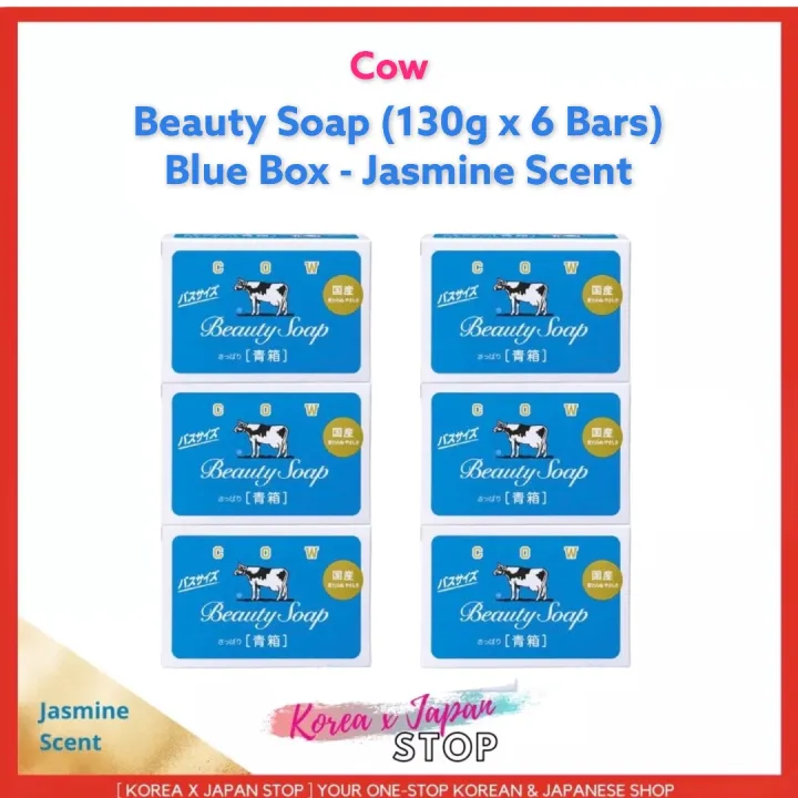 Cow Soap Bar (Blue 130g - Jasmine Scent) Bundle | Lazada PH