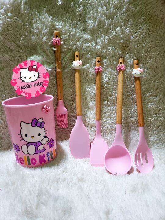 hello kitty non stick kitchen utensils | Lazada PH