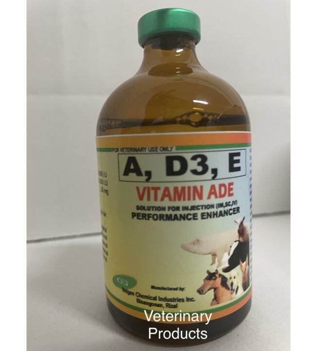 VITAMIN ADE WATER BASED FOR ANIMALS 100ML (VETERINARY PRODUCTS) | Lazada PH VITAMIN ADE WATER BASED FOR ANIMALS 100ML (VETERINARY PRODUCTS) | Lazada PH