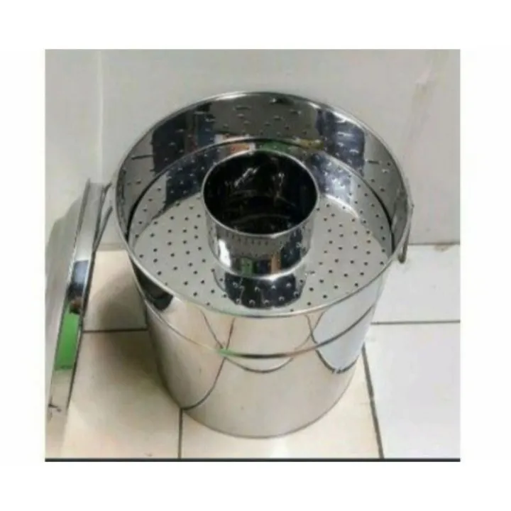 Dandang Bakso Stainless 32 CM / Tong bakso Malang / Panci baso | Lazada ...