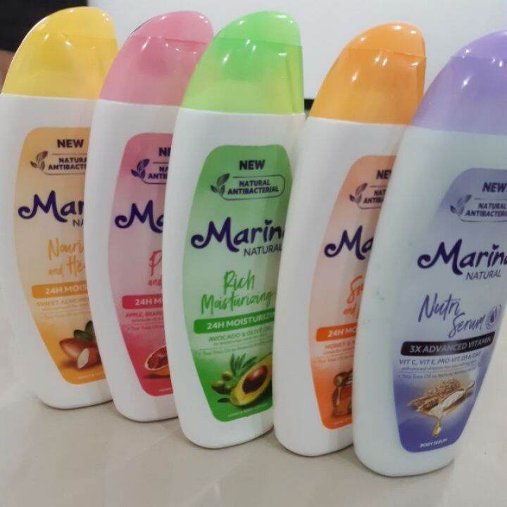 MARINA HAND BODY LOTION NATURAL 190ML | Lazada Indonesia