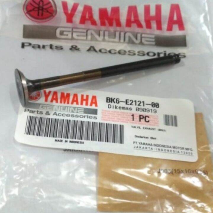KLEP EXHAUST ORIGINAL YAMAHA R15V3, XSR,VIXION R, WR155 / VALVE EXHAUST BK6-E2121-00 | Lazada ...